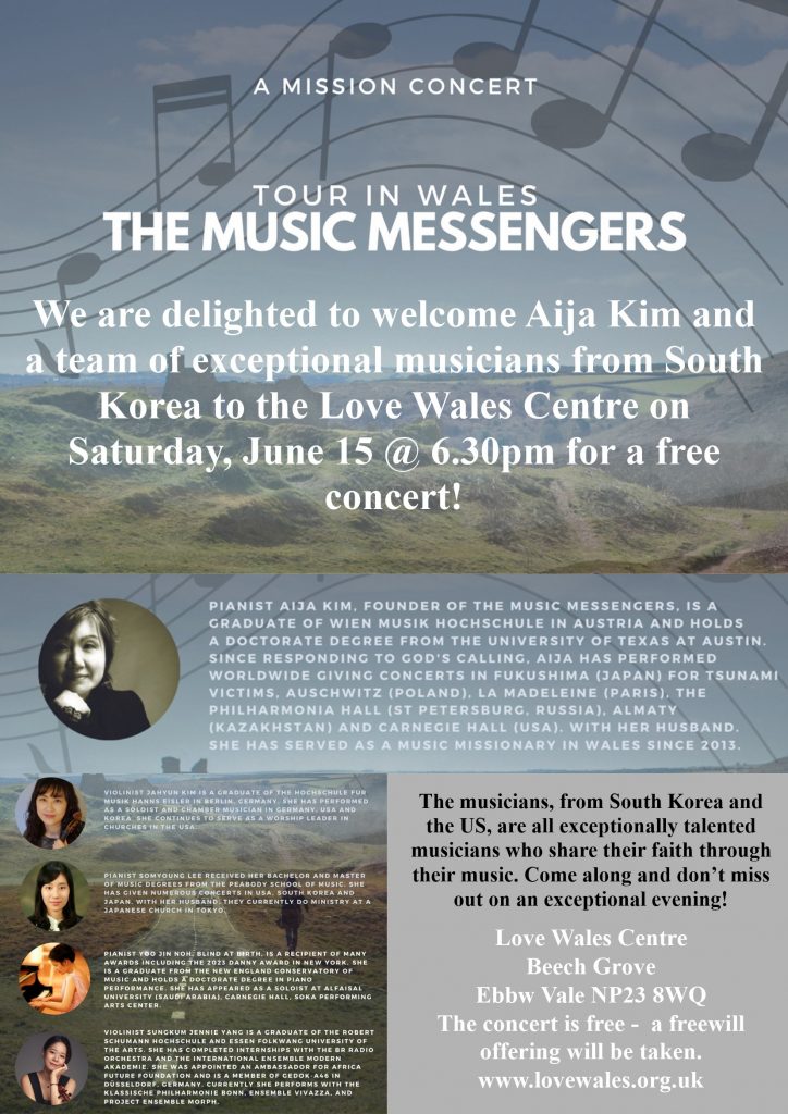 Love Wales – Reaching Wales with the Love of God